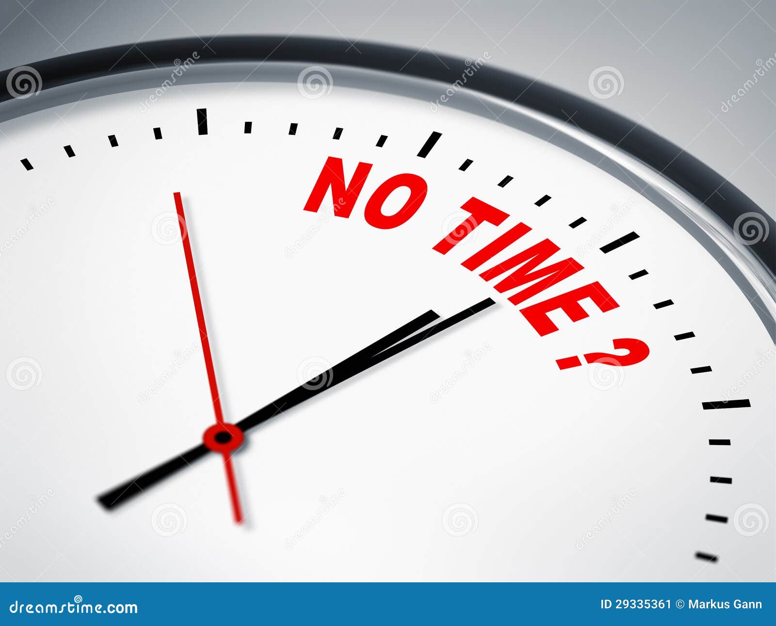 Ingen tid? stock illustrationer. Illustration av tillväxt - 29335361