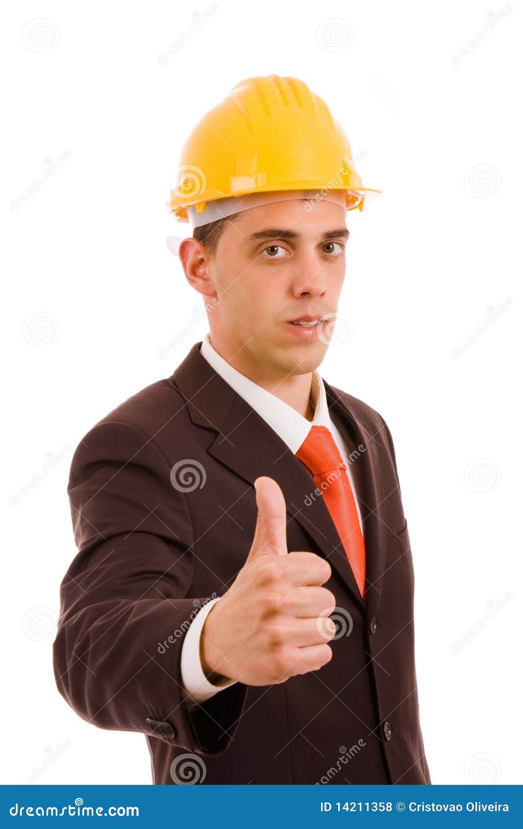 Ingeniero foto de archivo. Imagen de edificio, retrato - 14211358