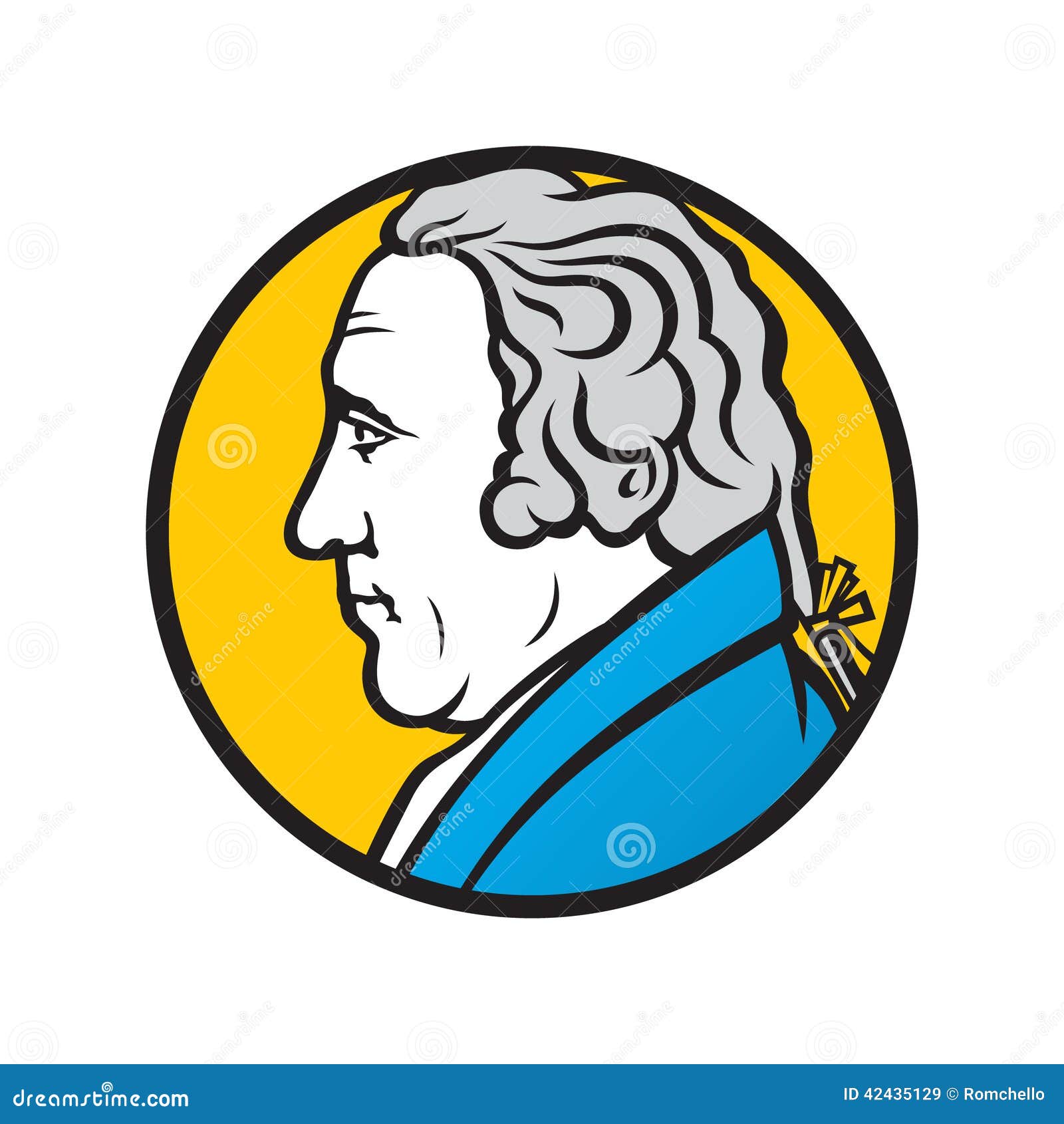 Ingeniero E Inventor James Watt Stock de ilustración - Ilustración de ...