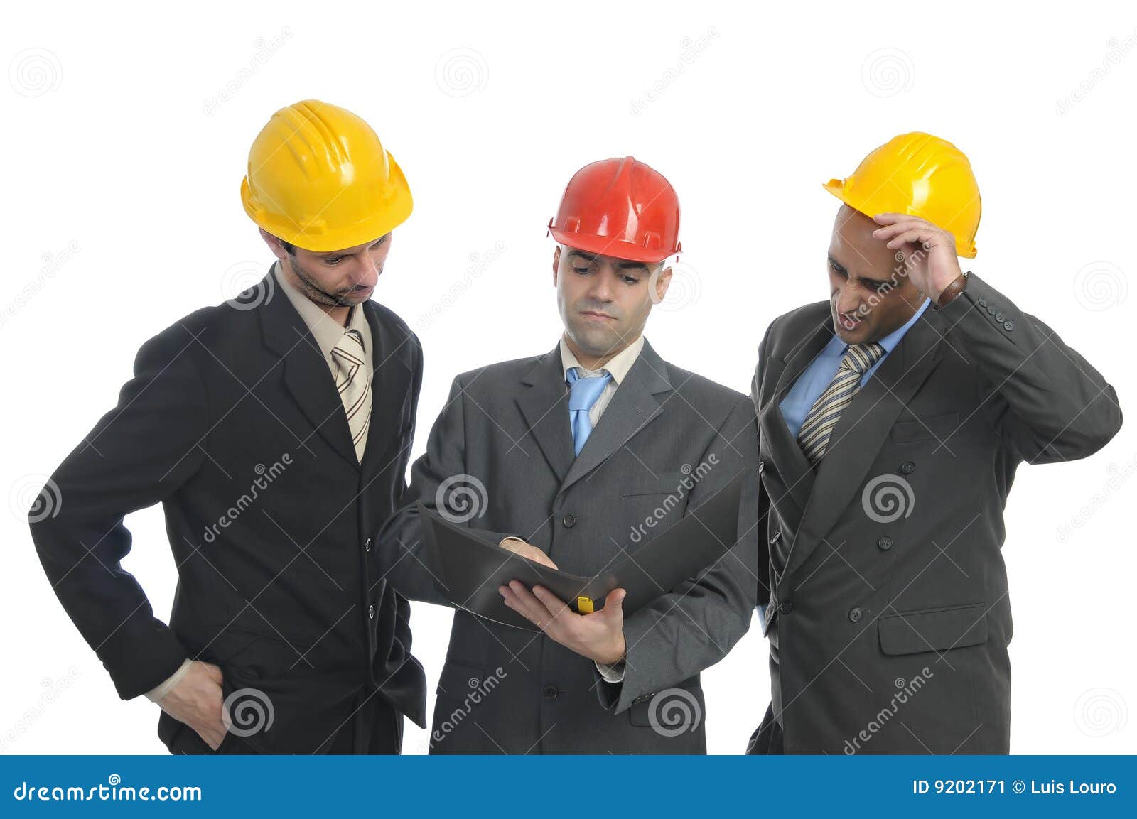 Ingenieure stockbild. Bild von teilhaberschaft, architekten - 9202171
