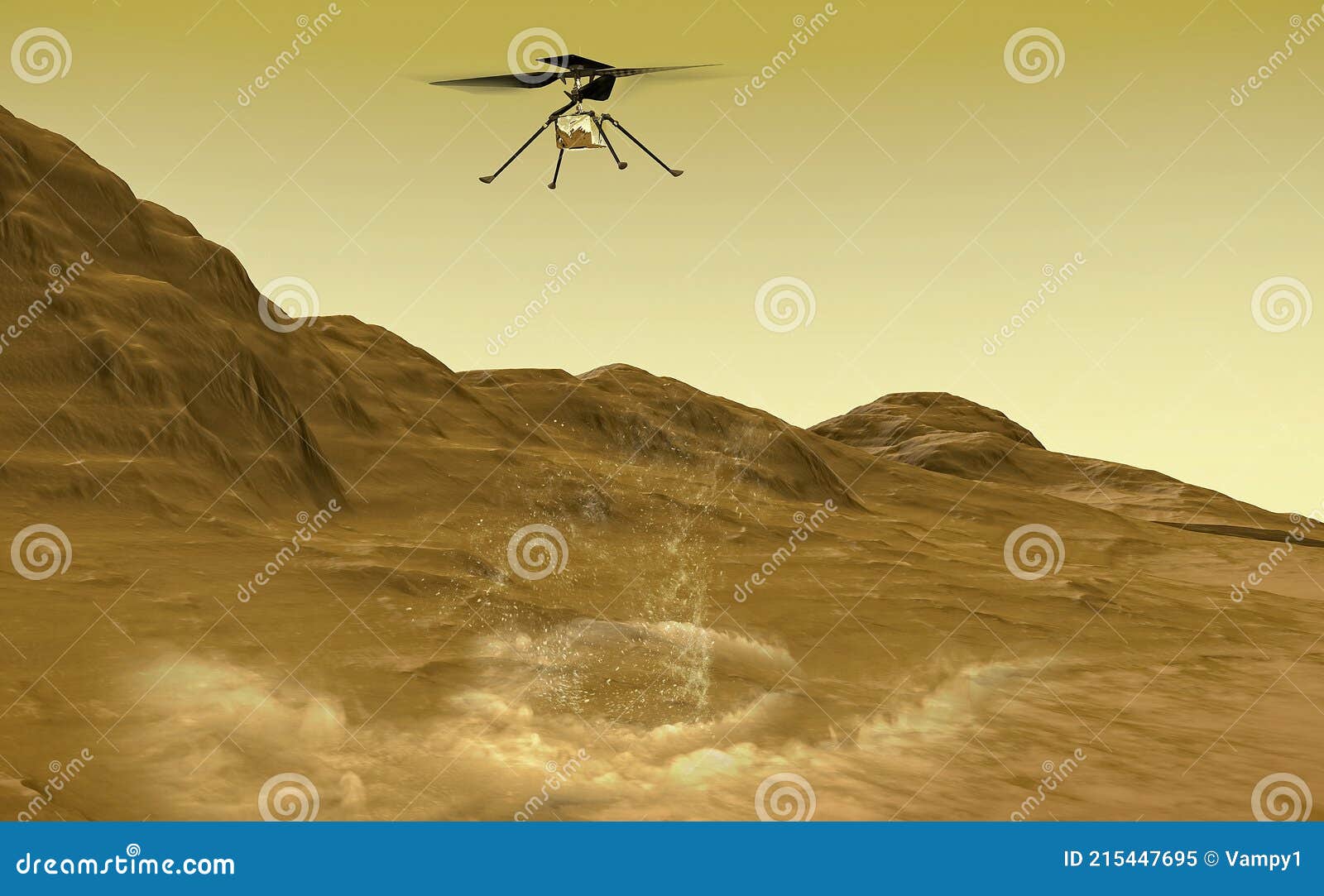 The Ingenuity Drone-helicopter Has Separated from the Perseverance ...