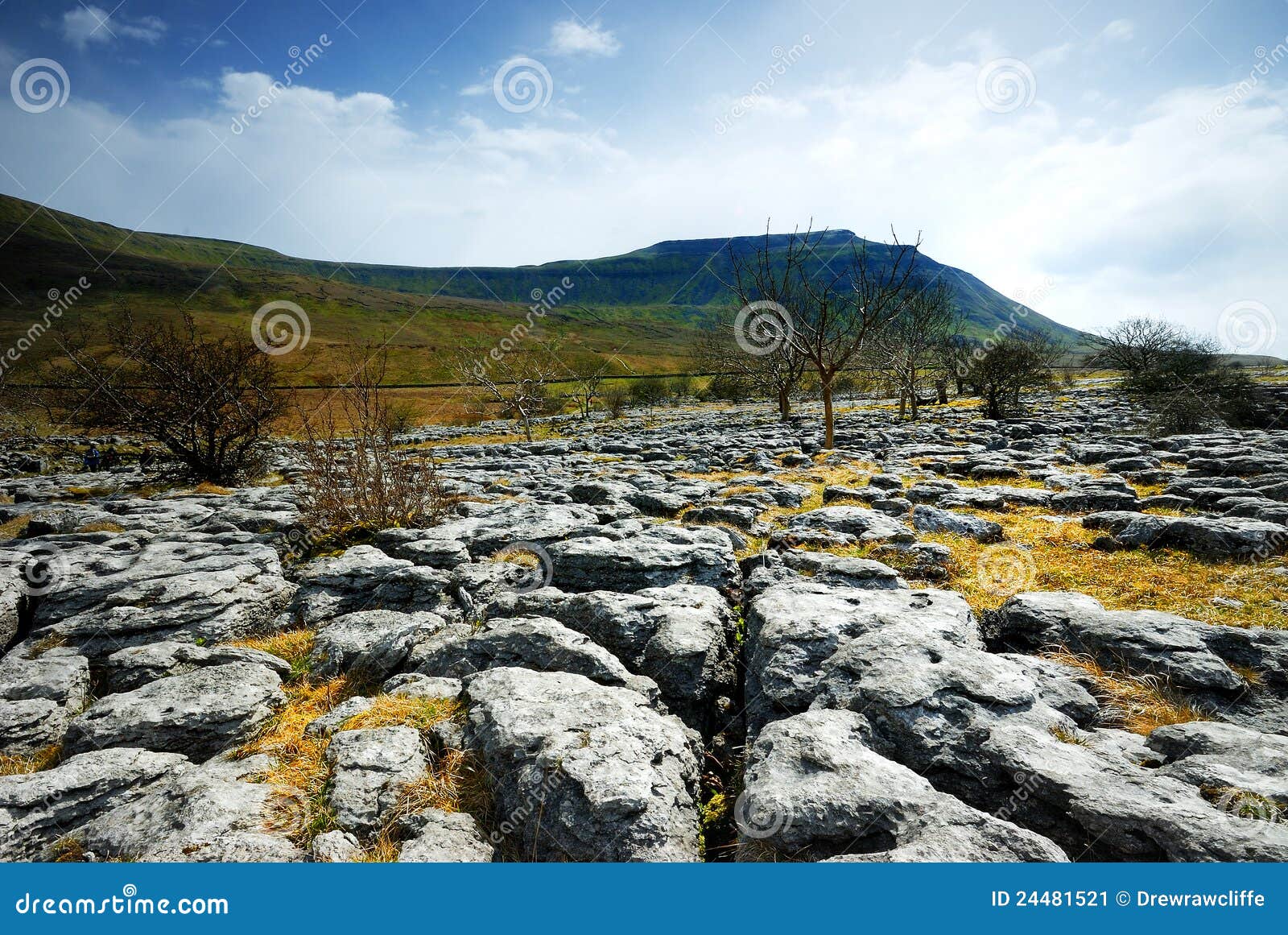 Ingleborough Summit stock image. Image of park, ingleborough - 24481521