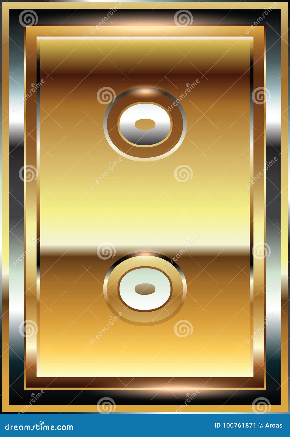 Ingot symbol illustration stock vector. Illustration of banking - 100761871