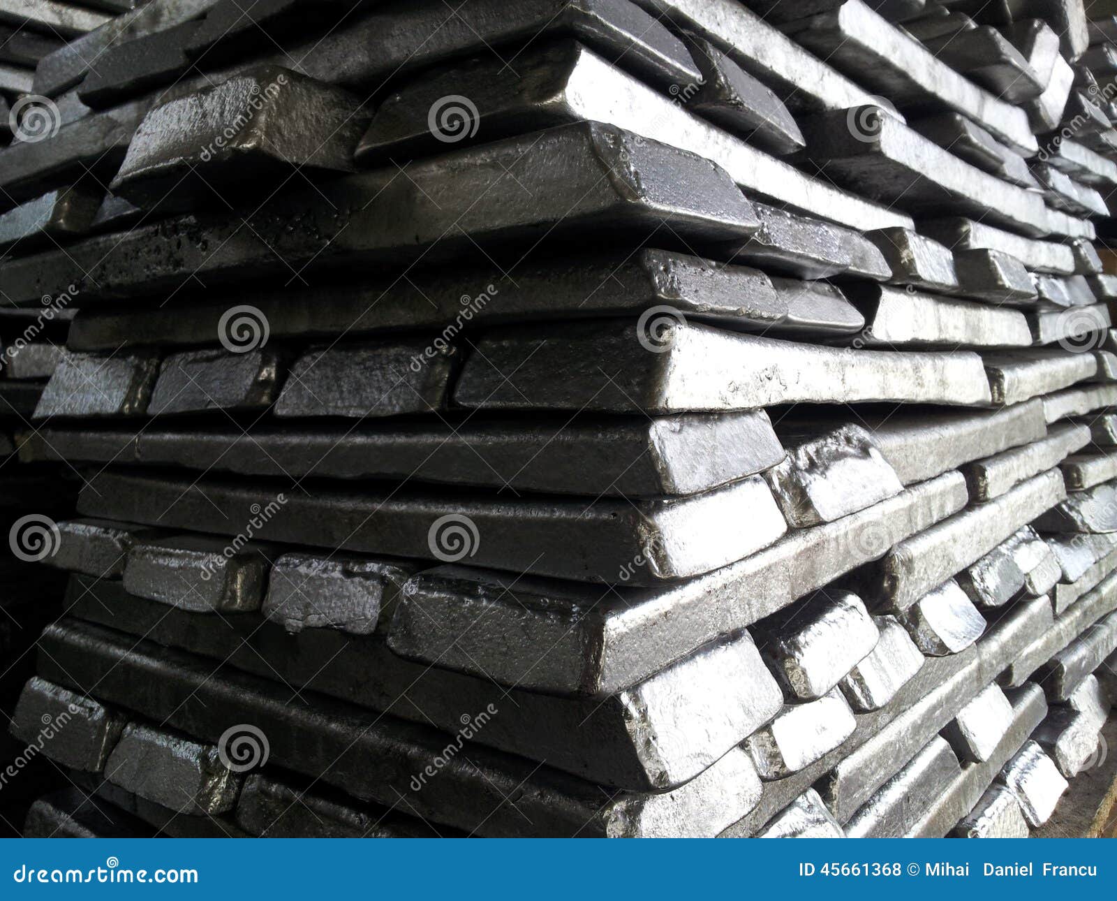 Ingots stock photo. Image of working, stack, factory - 45661368