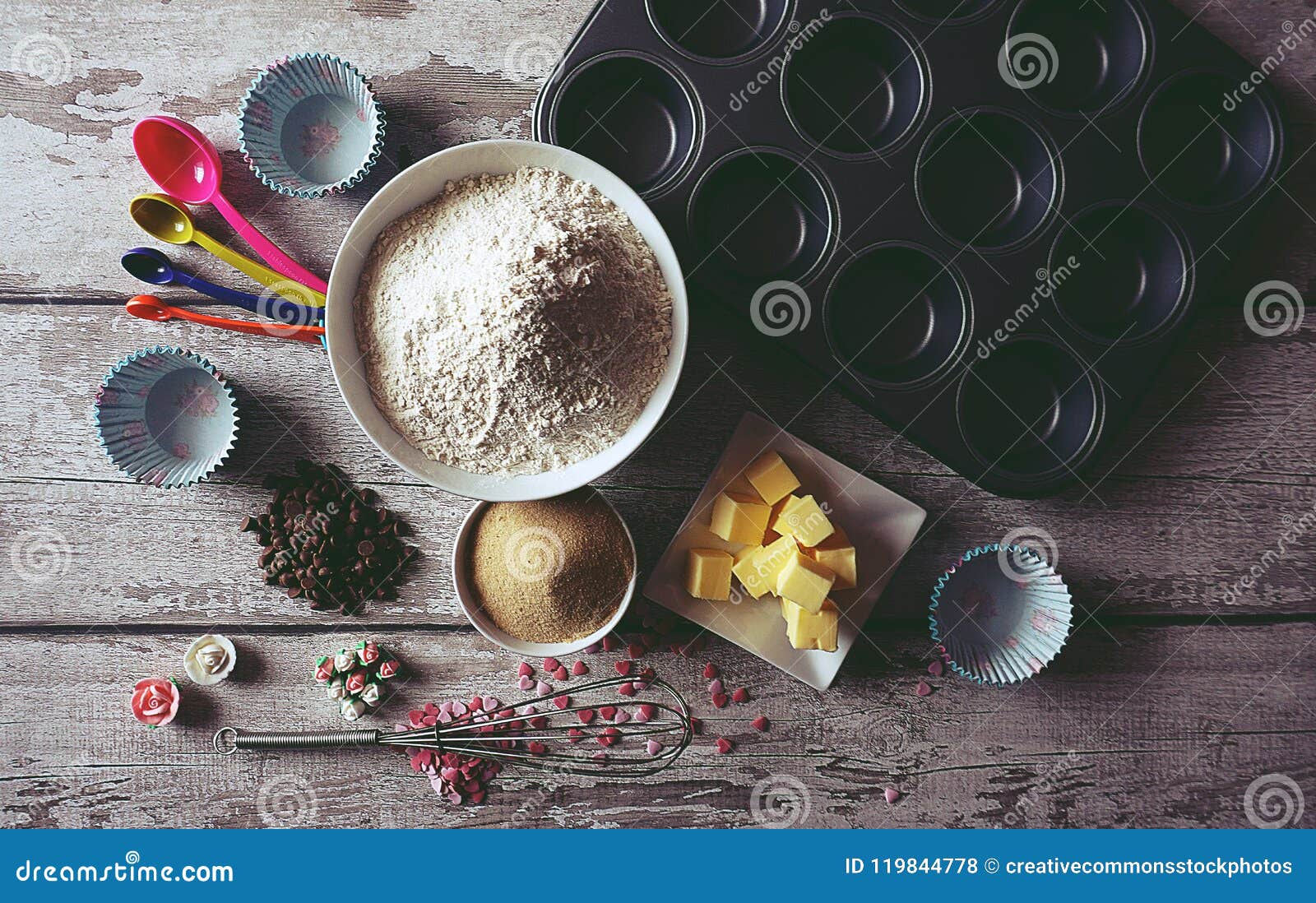 Ingrediënten Op Lijst Picture. Image: 119844778