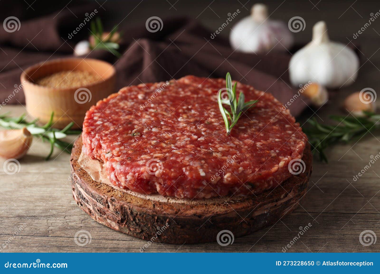 Ingredient for Cooking Grilled Meat - Ground Meat Stock Photo - Image ...