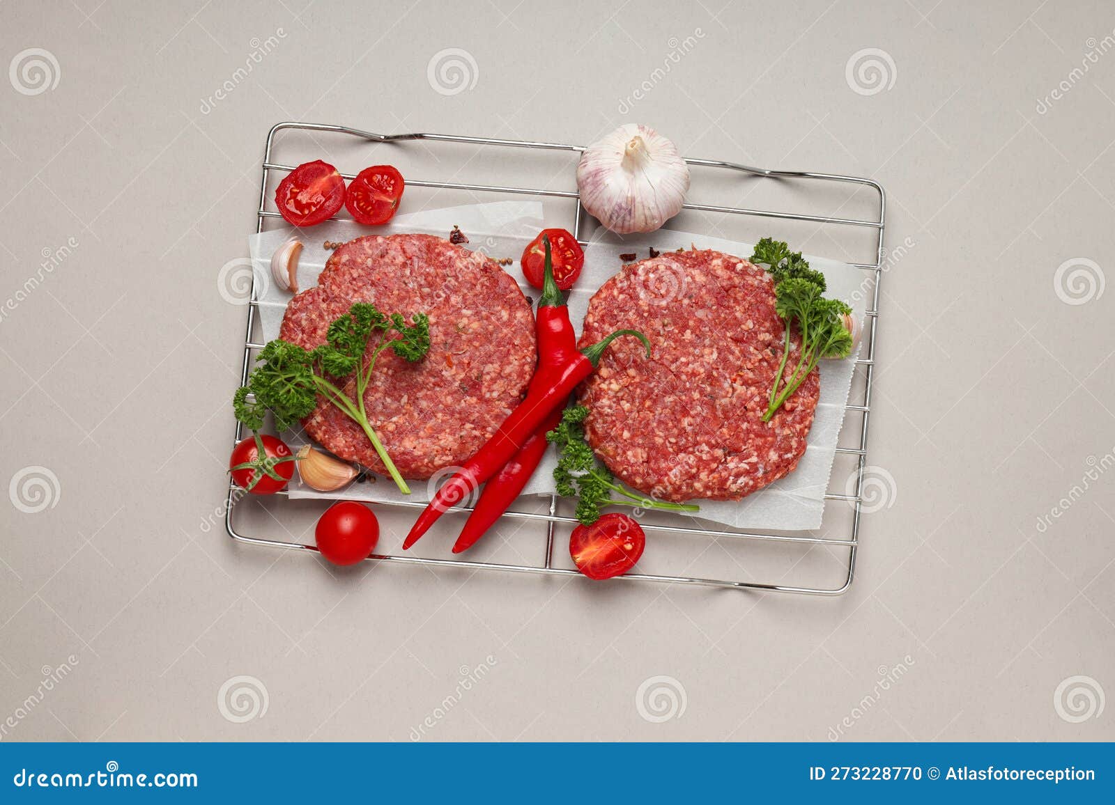 Ingredient for Cooking Grilled Meat - Ground Meat Stock Photo - Image ...