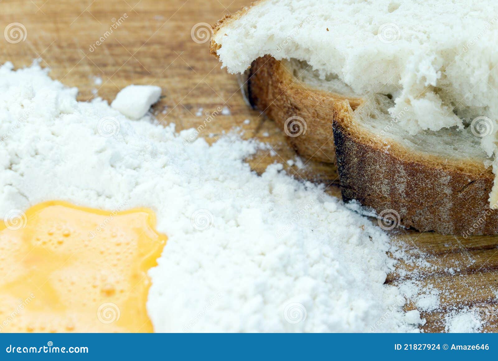 Ingredientes del pan foto de archivo. Imagen de ingredientes - 21827924