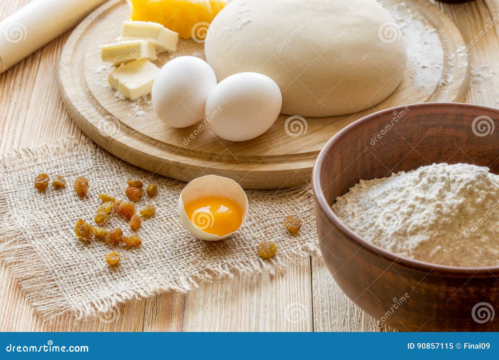 Ingredientes Para Cozinhar a Massa, Cozimento Doce Imagem de Stock ...