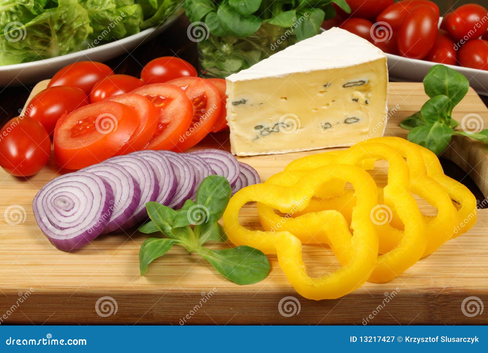 Ingredients stock image. Image of tomatoes, pepper, arugula - 13217427