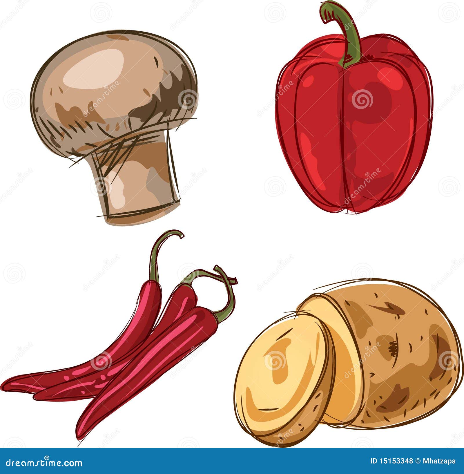Ingredients stock vector. Illustration of natural, sketch - 15153348