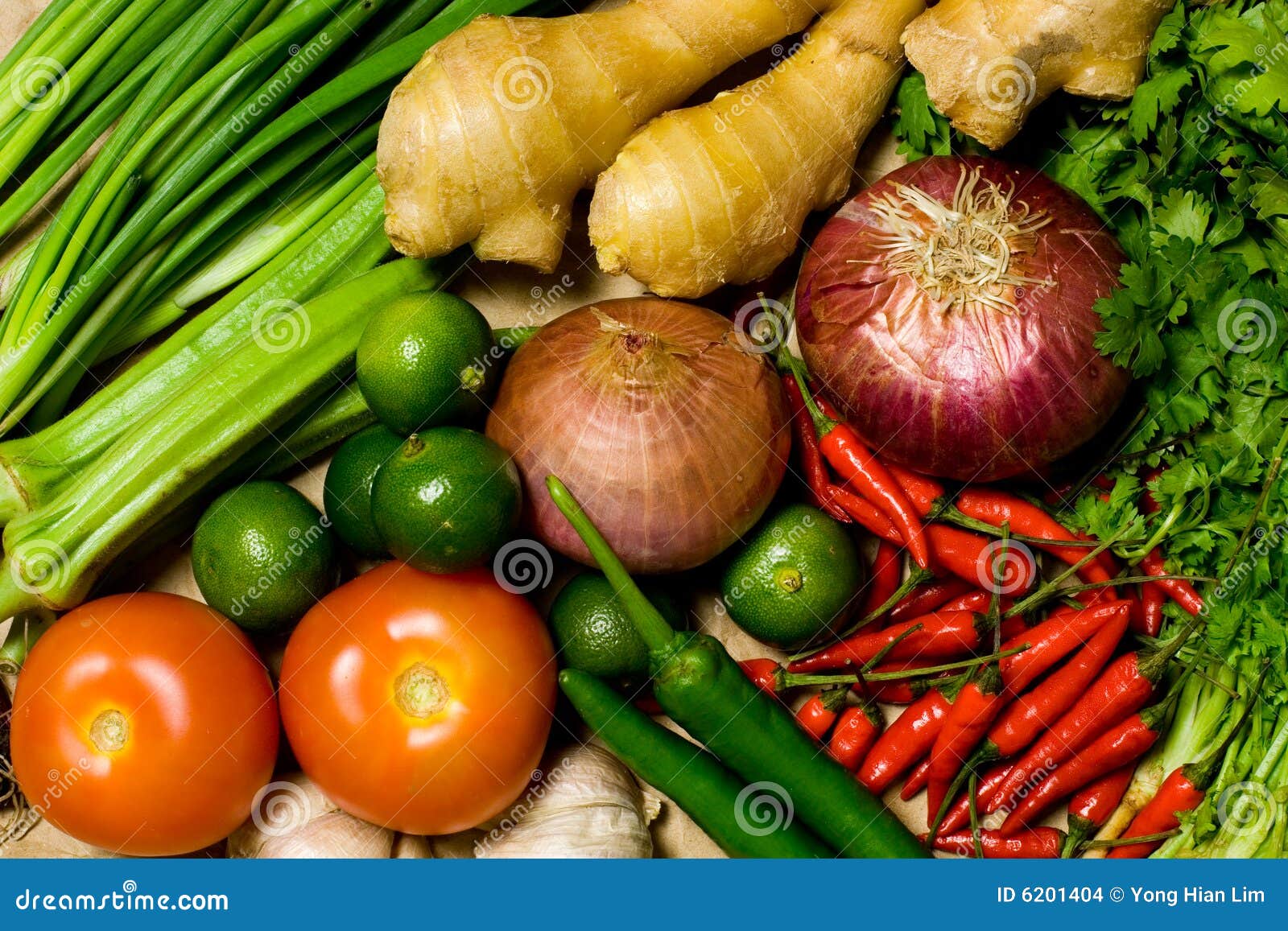 Ingredients for Asian Styled Cooking Stock Photo - Image of spice ...