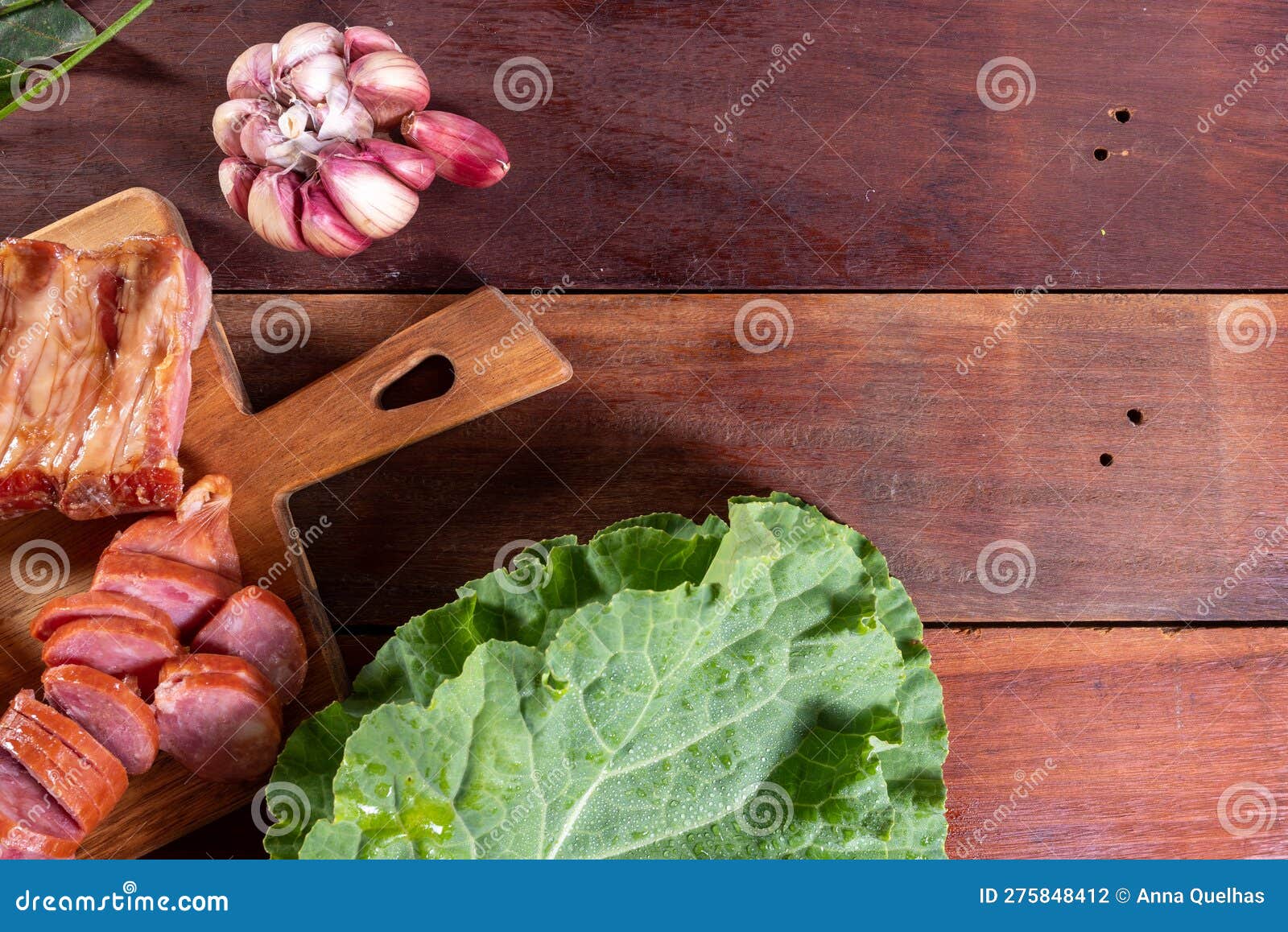 Ingredients for Brazilian Traditional Food Feijoada Stock Photo - Image ...