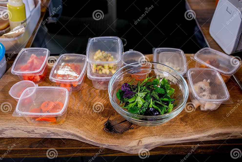 Ingredients for Cooking in Boxes. Master Class in the Kitchen. the ...