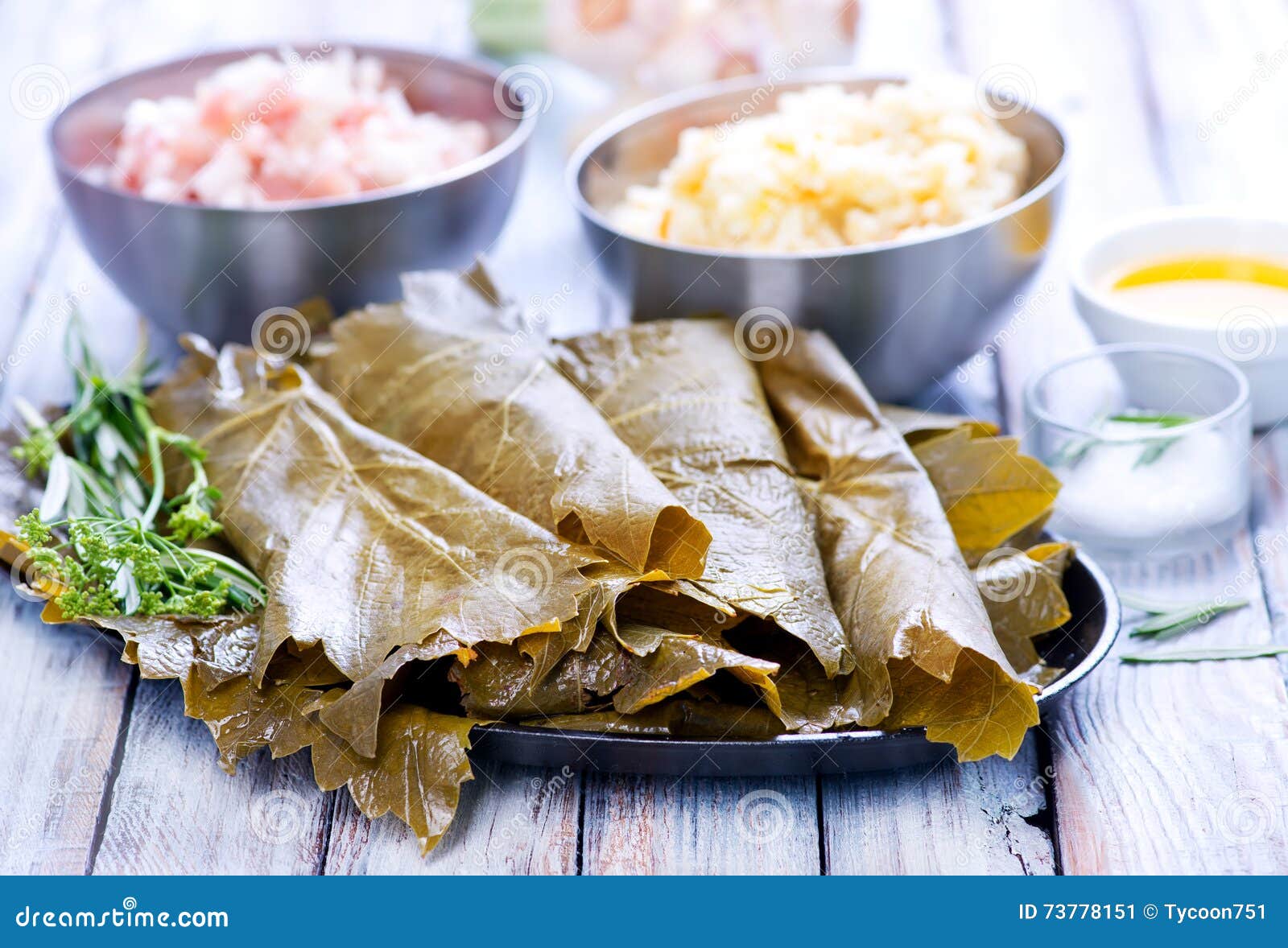 Ingredients for dolma stock image. Image of healthy, ground - 73778151