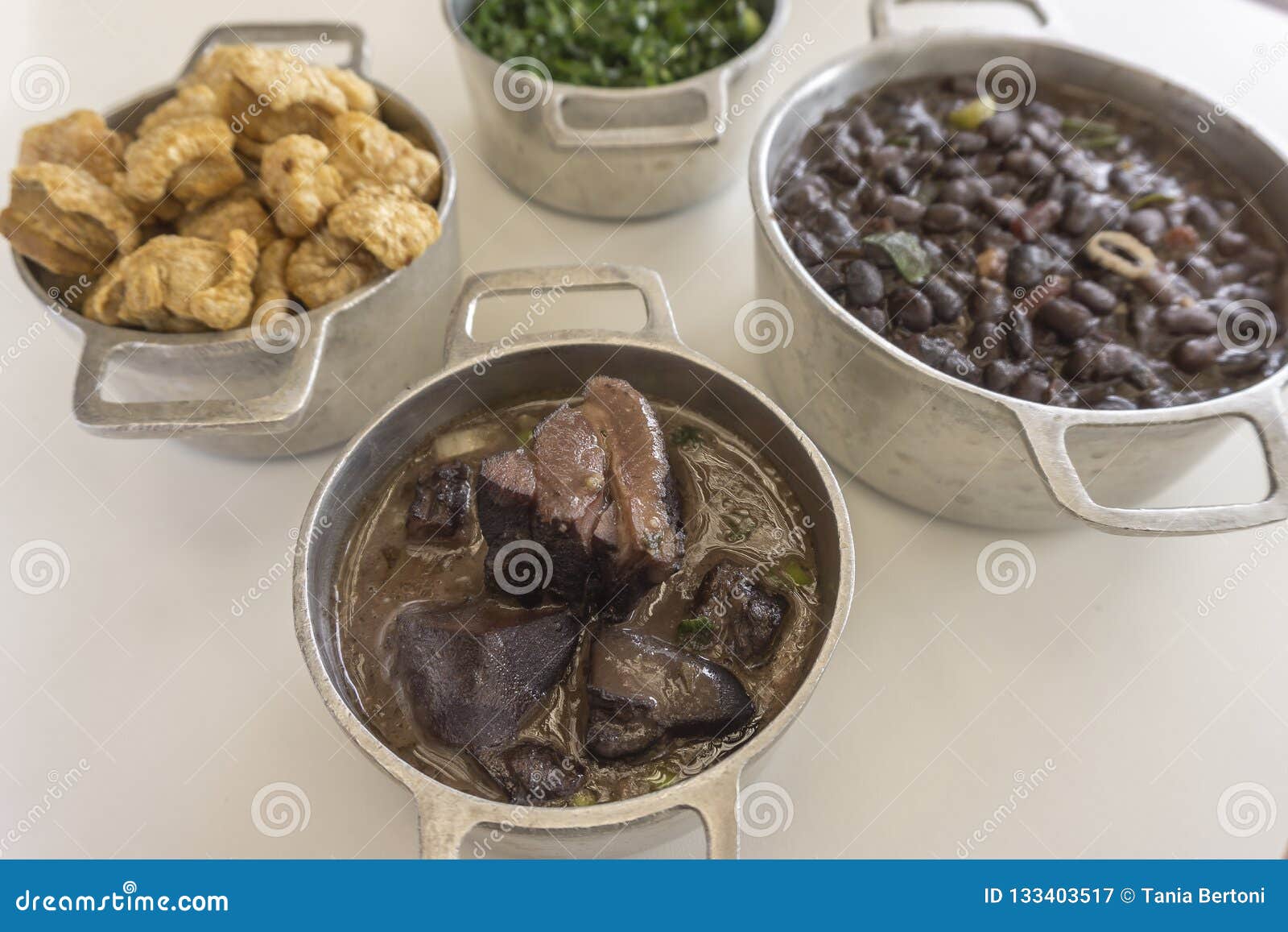 Ingredients of Feijoada, Typical Food of Brazil Stock Image - Image of ...