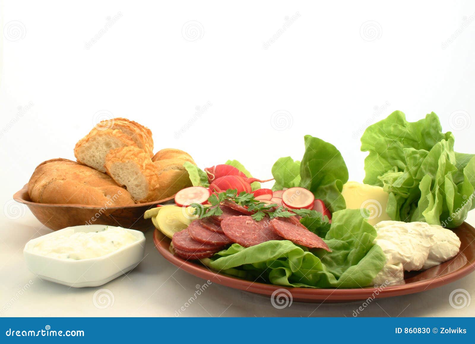 Ingredients Ready To Make Sandwich Stock Photo - Image of food, item ...