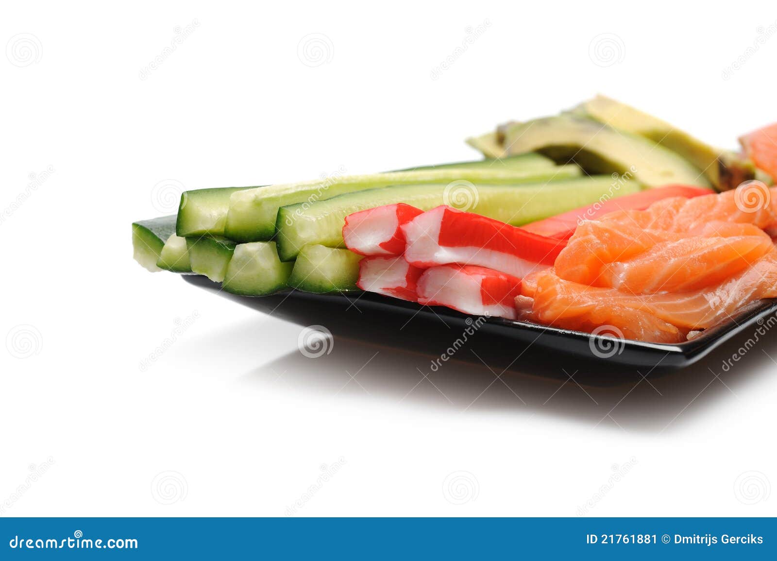 Ingredients for Sushi Making Stock Image - Image of preparation ...