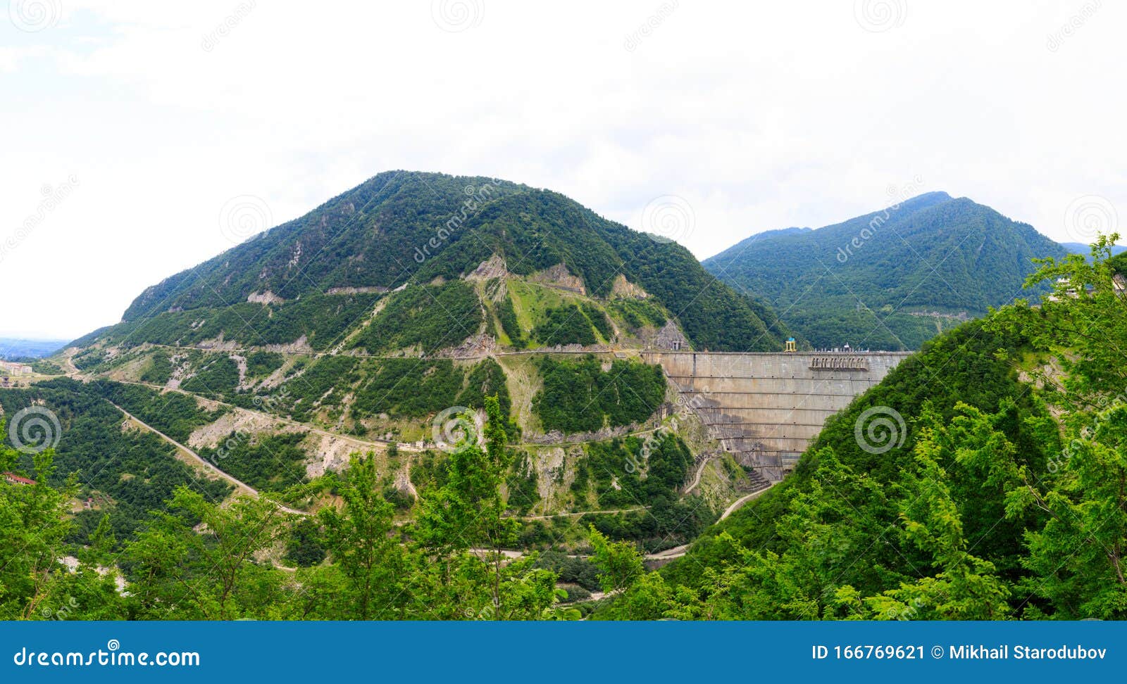 The Inguri Dam is a Hydroelectric Dam on the Inguri River in Georgia ...