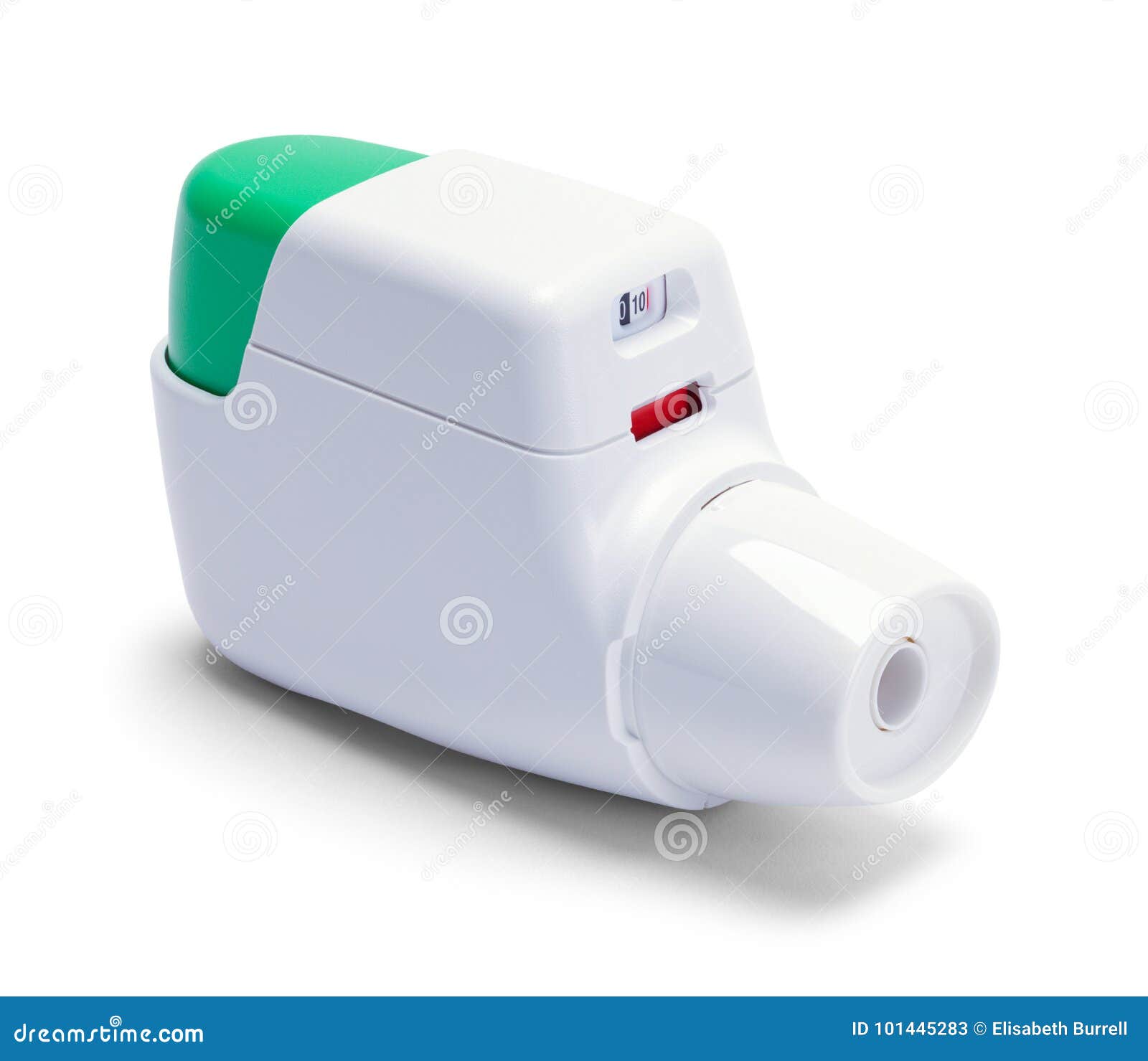 Inhalateur image stock. Image du espace, copie, asthme - 101445283
