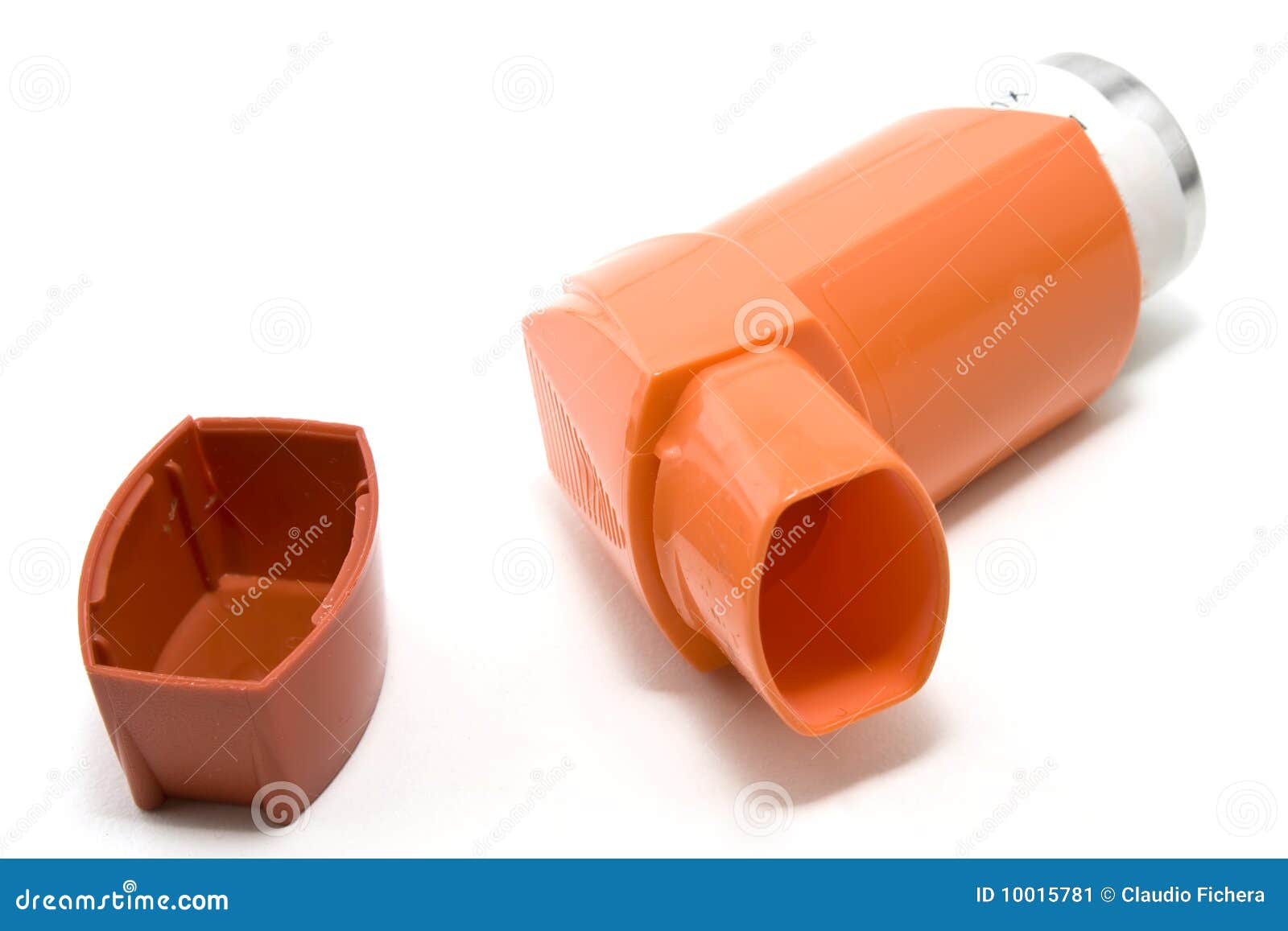 Inhalateur d'asthme image stock. Image du santé, bactérie - 10015781