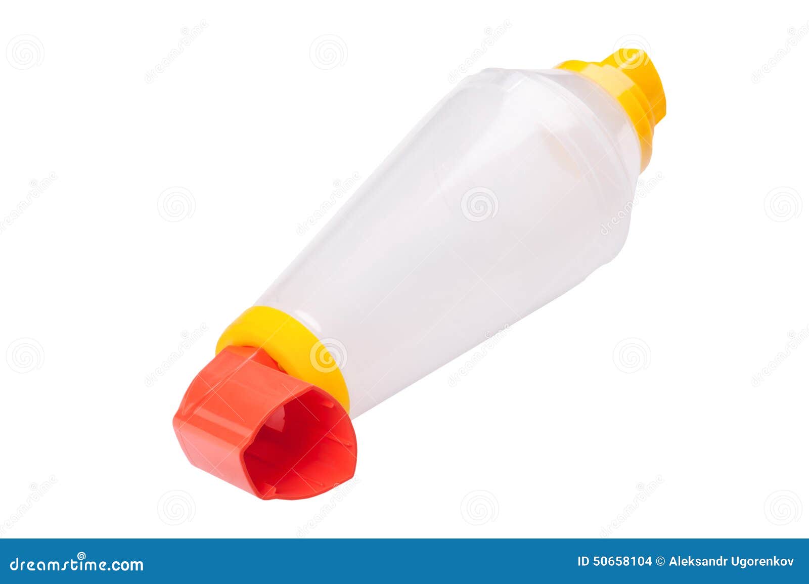 Inhalateur D'asthme Sur Le Blanc Photo stock - Image du blanc, objet ...