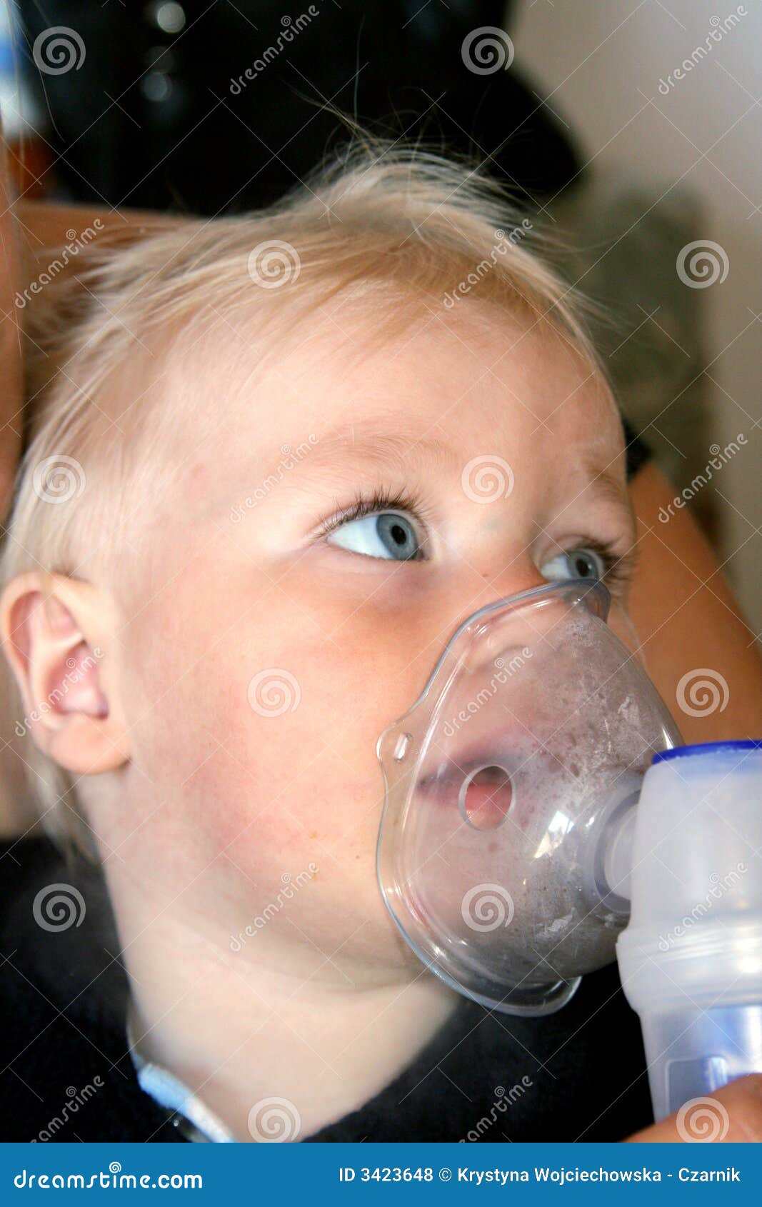 Inhalation therapy stock photo. Image of misty, breath - 3423648