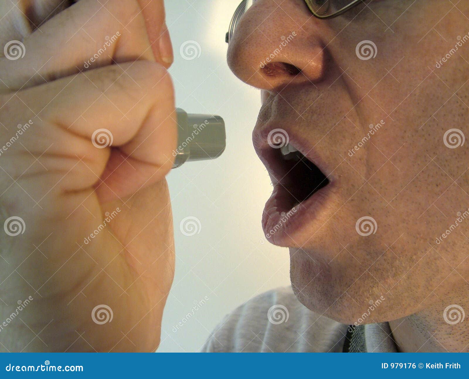 Inhale please stock photo. Image of hand, healthcare, care - 979176