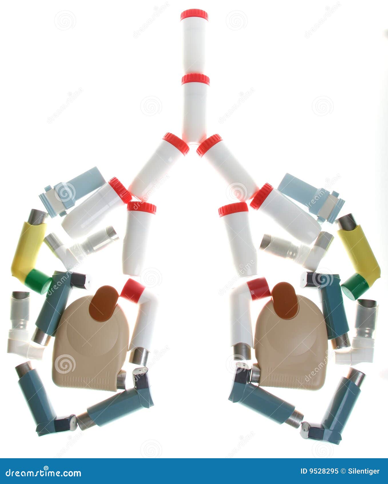 Inhaler lungs stock image. Image of chemistry, health - 9528295