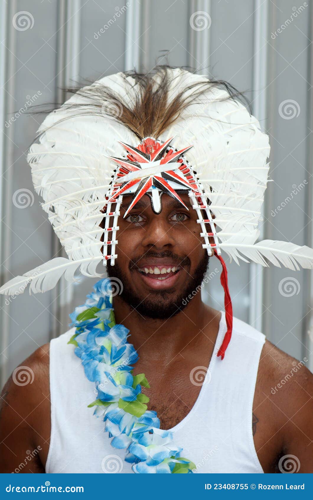 Inheems kostuum redactionele afbeelding. Image of kostuum - 23408755