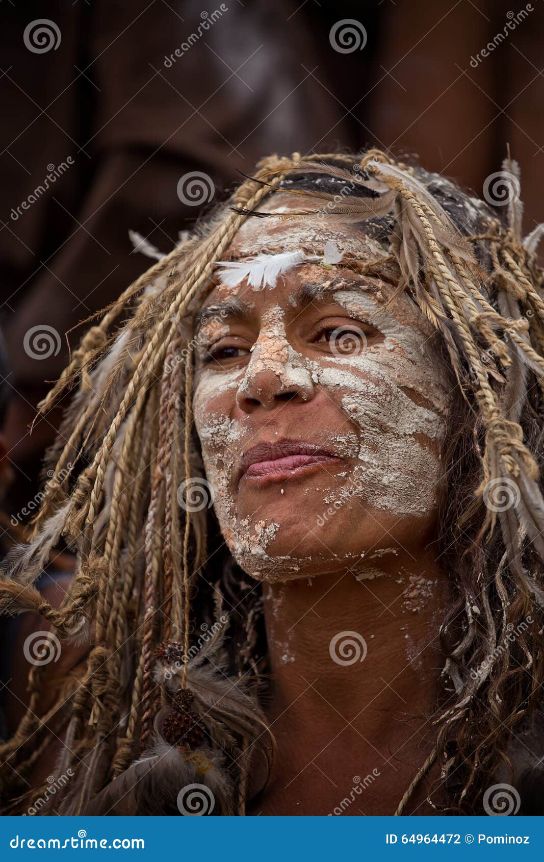 Inheemse Australische Vrouw Redactionele Fotografie - Image of sluit ...