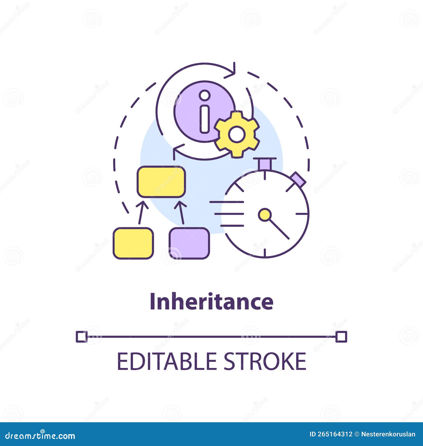 Inheritance concept icon stock vector. Illustration of icon - 265164312 Inheritance concept icon stock vector. Illustration of icon - 265164312