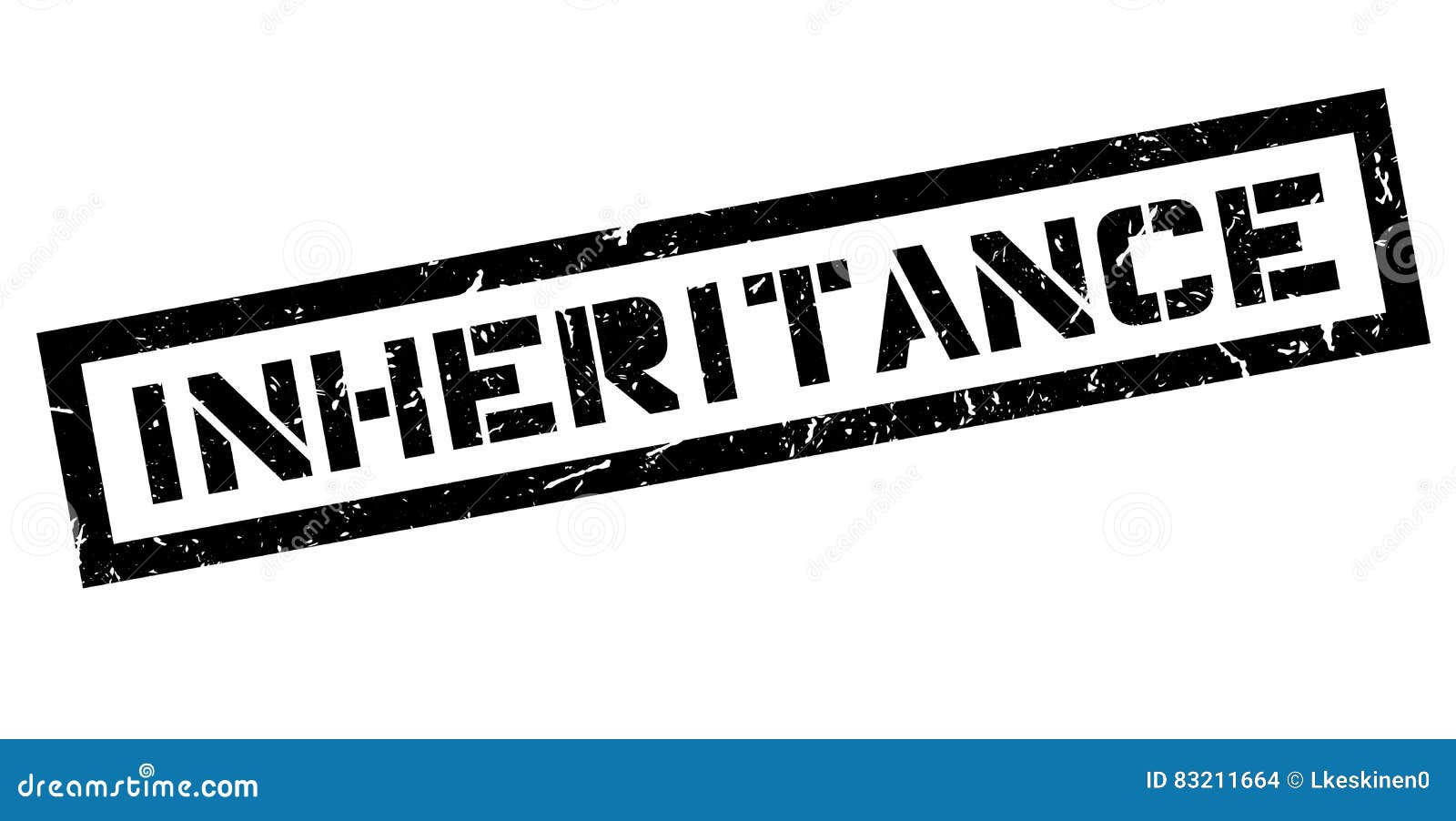 Inheritance rubber stamp stock illustration. Illustration of heritage ...