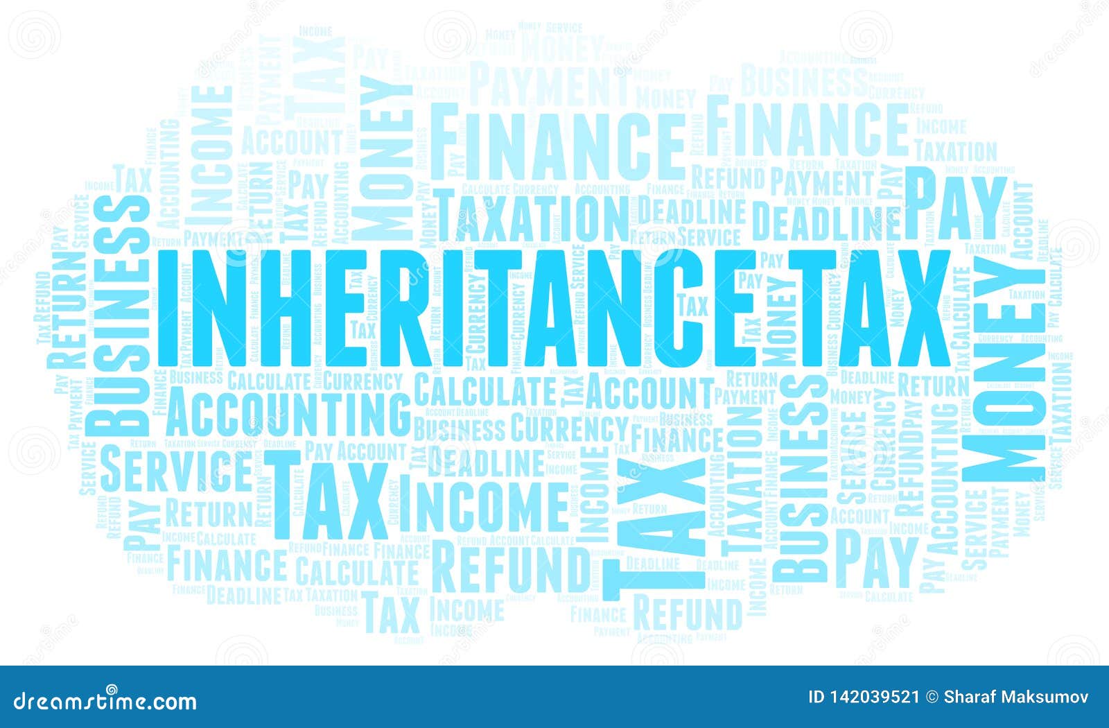 Inheritance Word Cloud Cartoon Vector | CartoonDealer.com #190765575