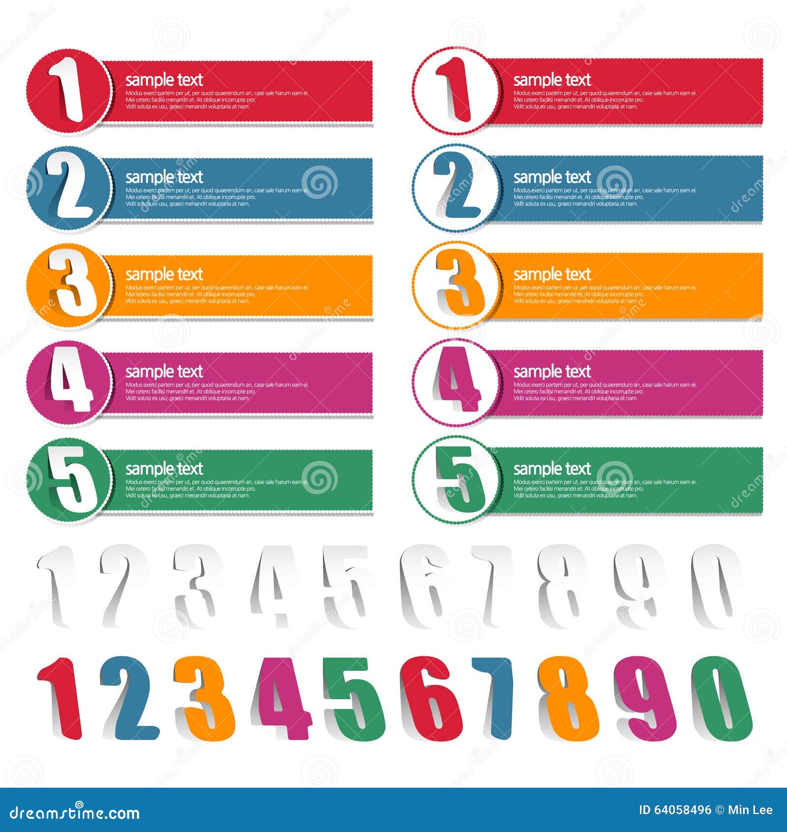 Inhoudstafel vector illustratie. Illustration of opeenvolging - 64058496