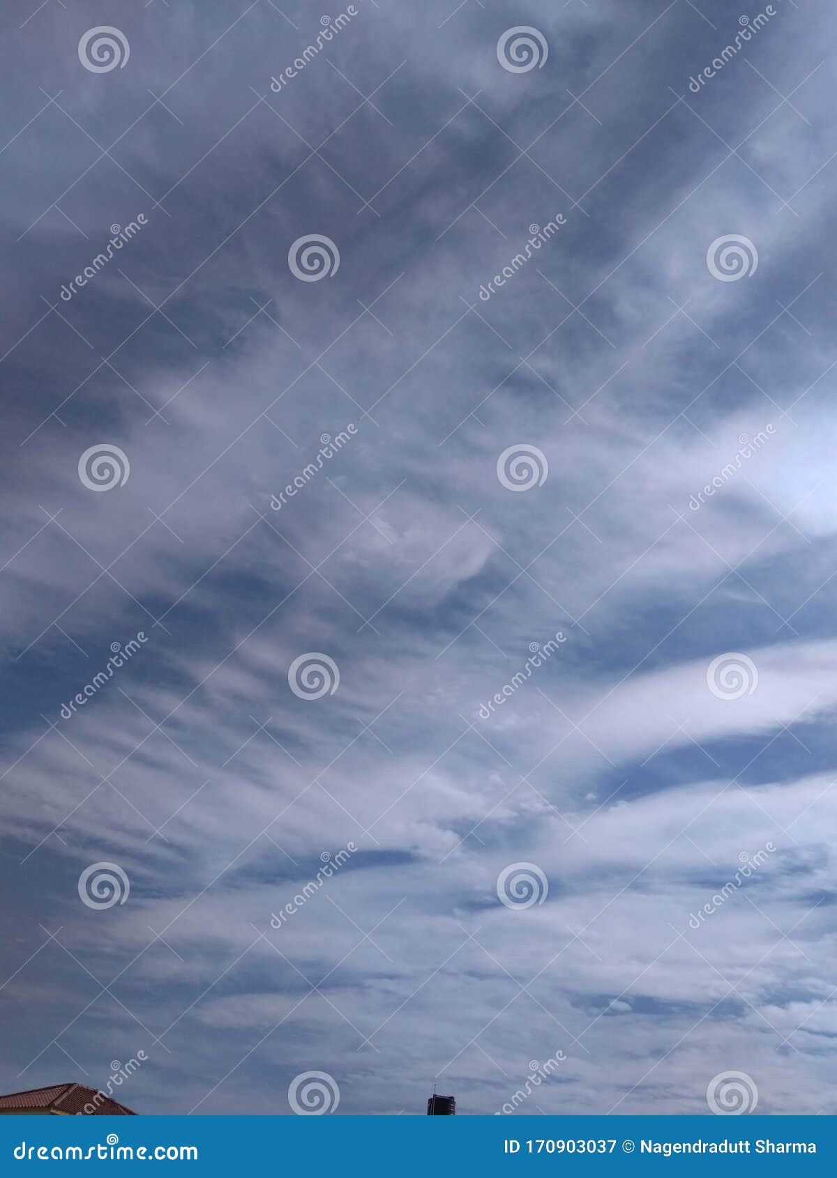 A Striking View Commercial Airplane Flight. Aerial View Modern ...