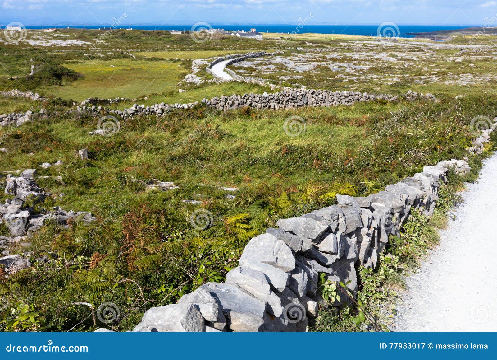 Inish more, Ireland stock image. Image of irish, coast - 77933017