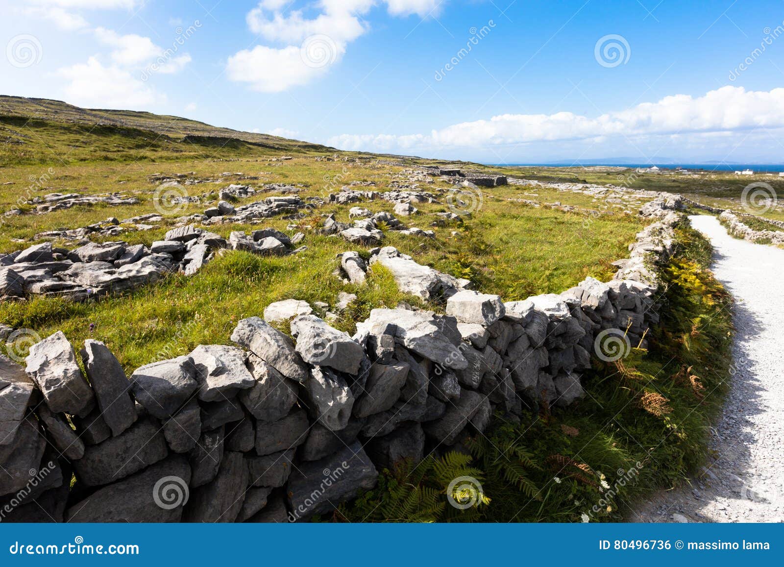 Inish more, Ireland stock photo. Image of background - 80496736
