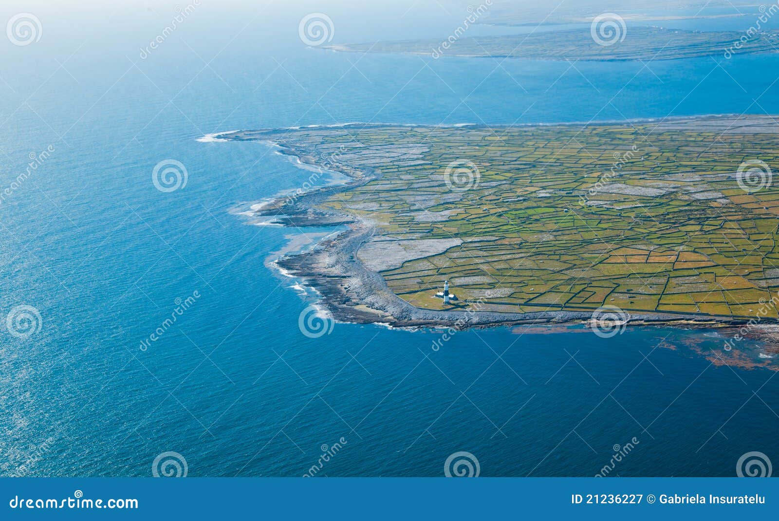Inisheer and Inishmore stock image. Image of islands - 21236227