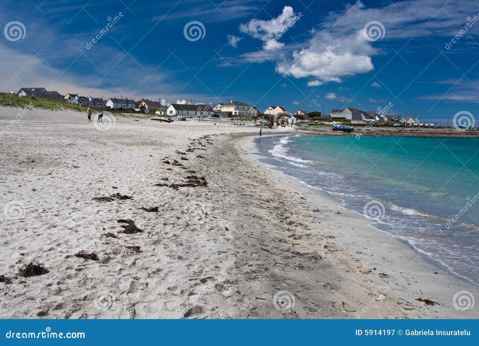 Inisheer island stock image. Image of summer, irish, ocean - 5914197