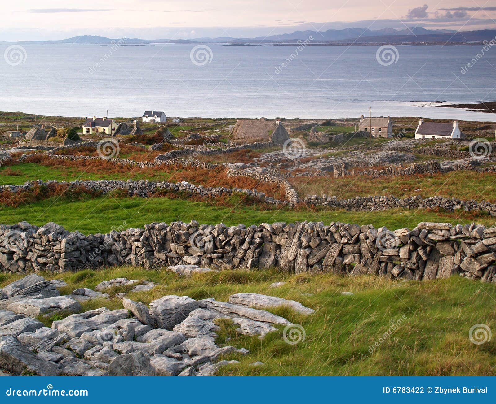 Inishmore island, Ireland stock photo. Image of meadow - 6783422