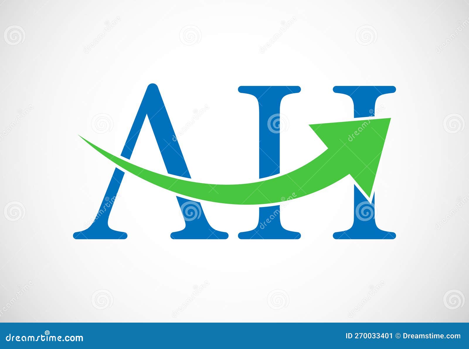 Initial AH Letter Logo Design, Vector Design Concept Stock Illustration ...
