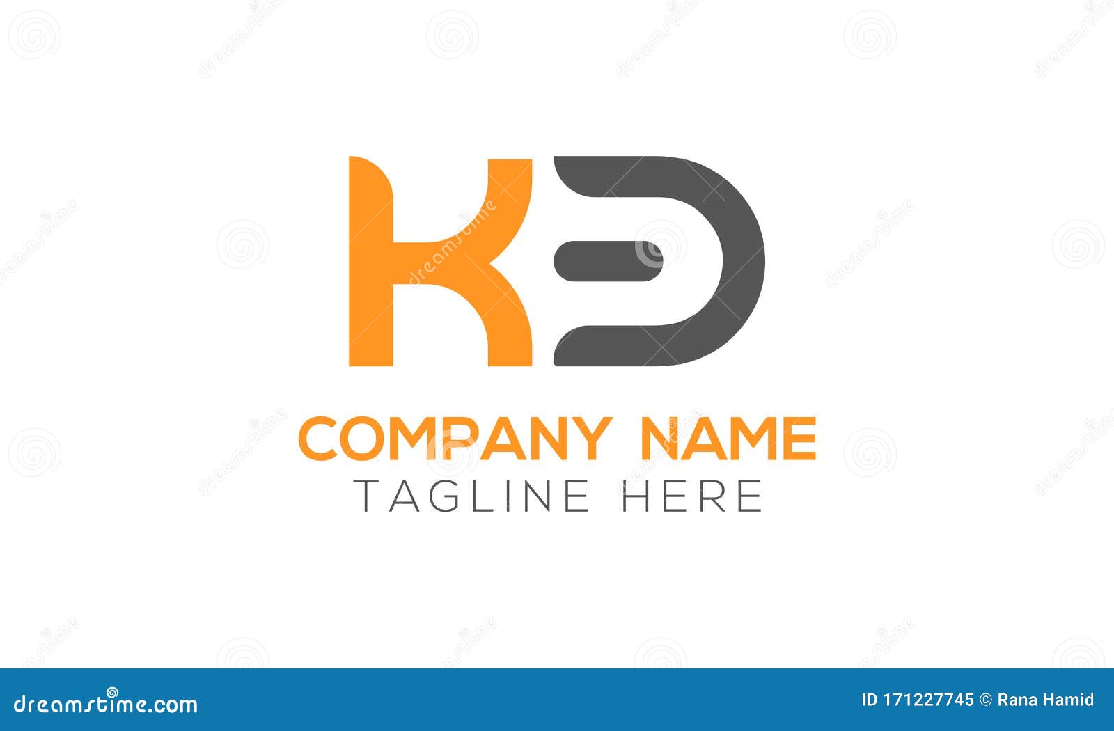 Initial ALphabet KB Logo Design Vector Template. Abstract Letter KB ...