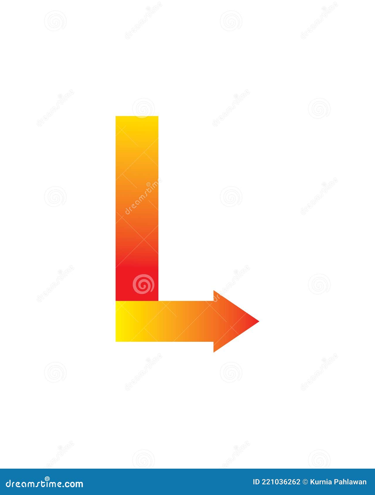 Initial Arrow Icon , Abstract Initial Logo Stock Illustration ...