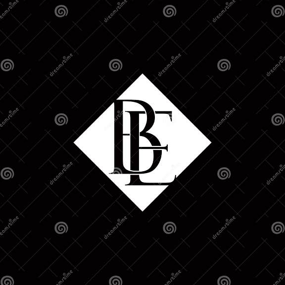 Initial B E Logo , Abstract B E Logo Stock Illustration - Illustration ...
