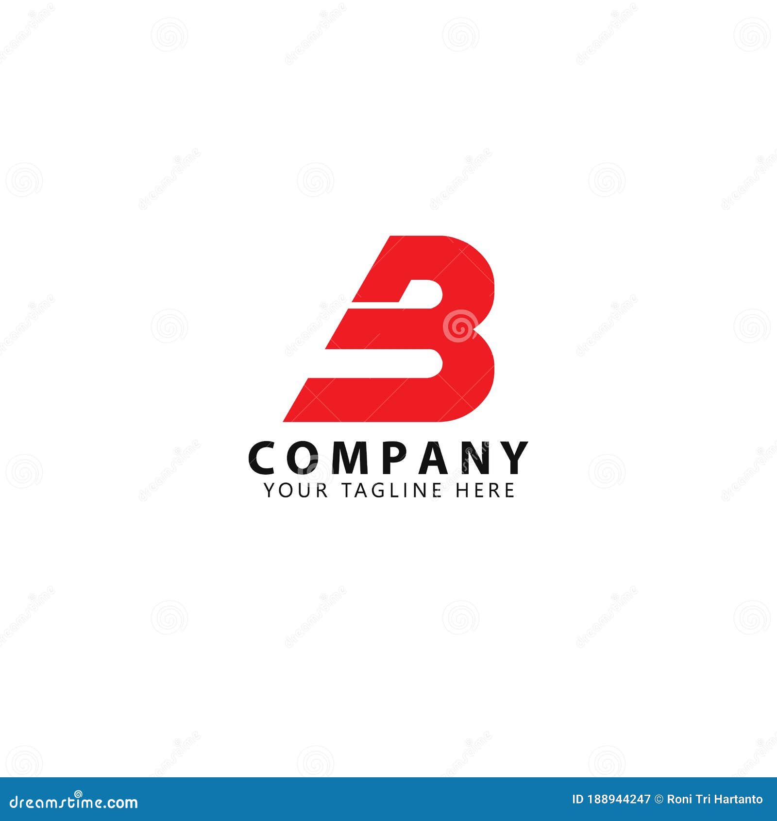 Initial B Logo Design Inspiration Stock Vector - Illustration of ...