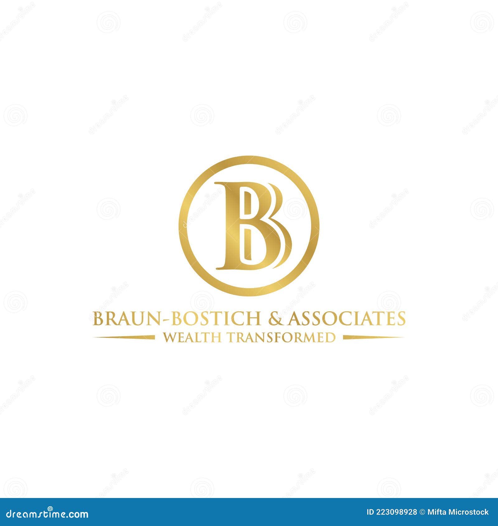 Initial B Logo Design Template Vintage Luxurious Stock Vector ...