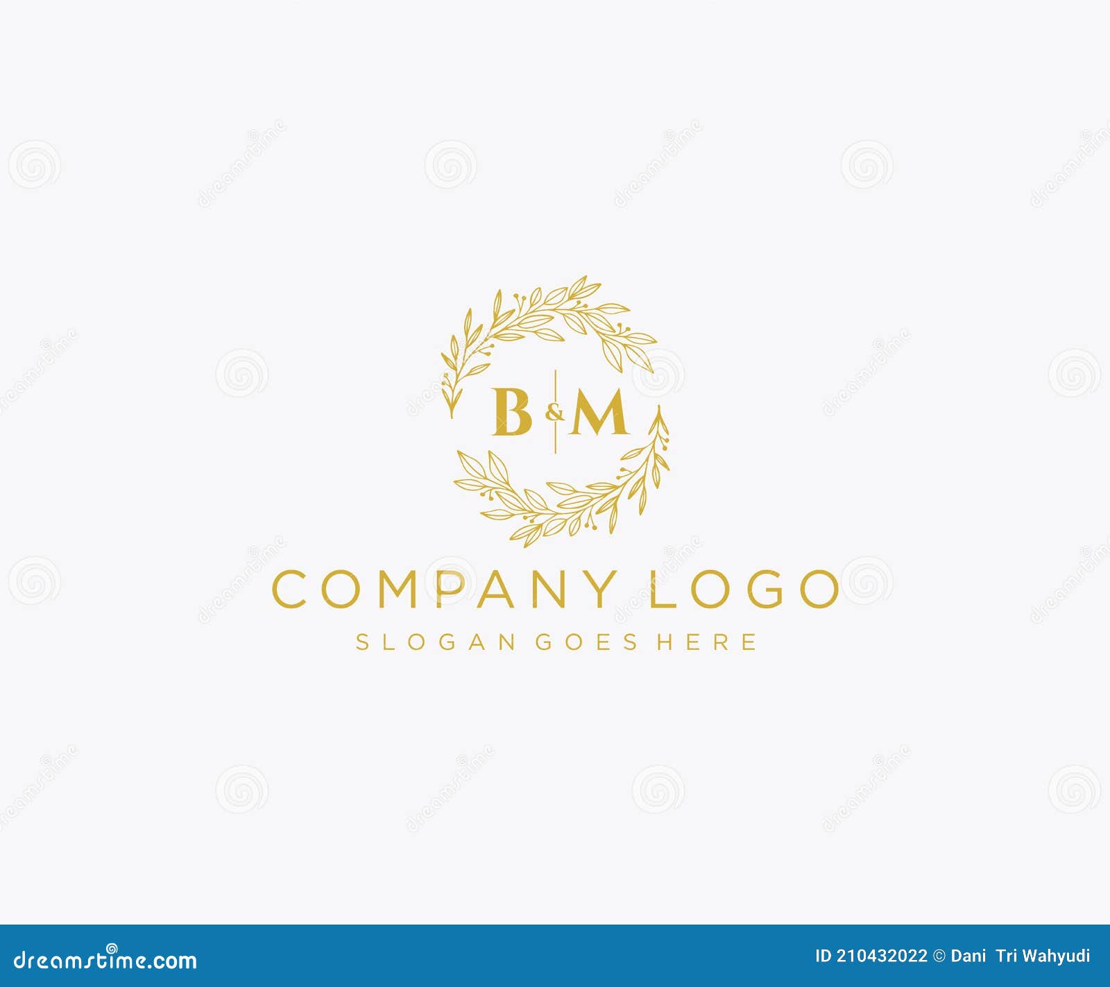 Initial BM Letters Floral Frames. Monogram Wedding, Wedding Invitation ...