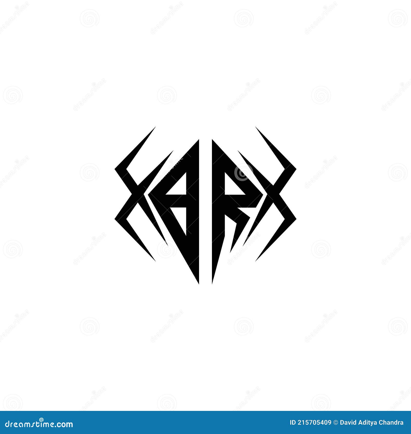 Initial BR Logo Design with Cool Style, Logo Business Branding Stock ...