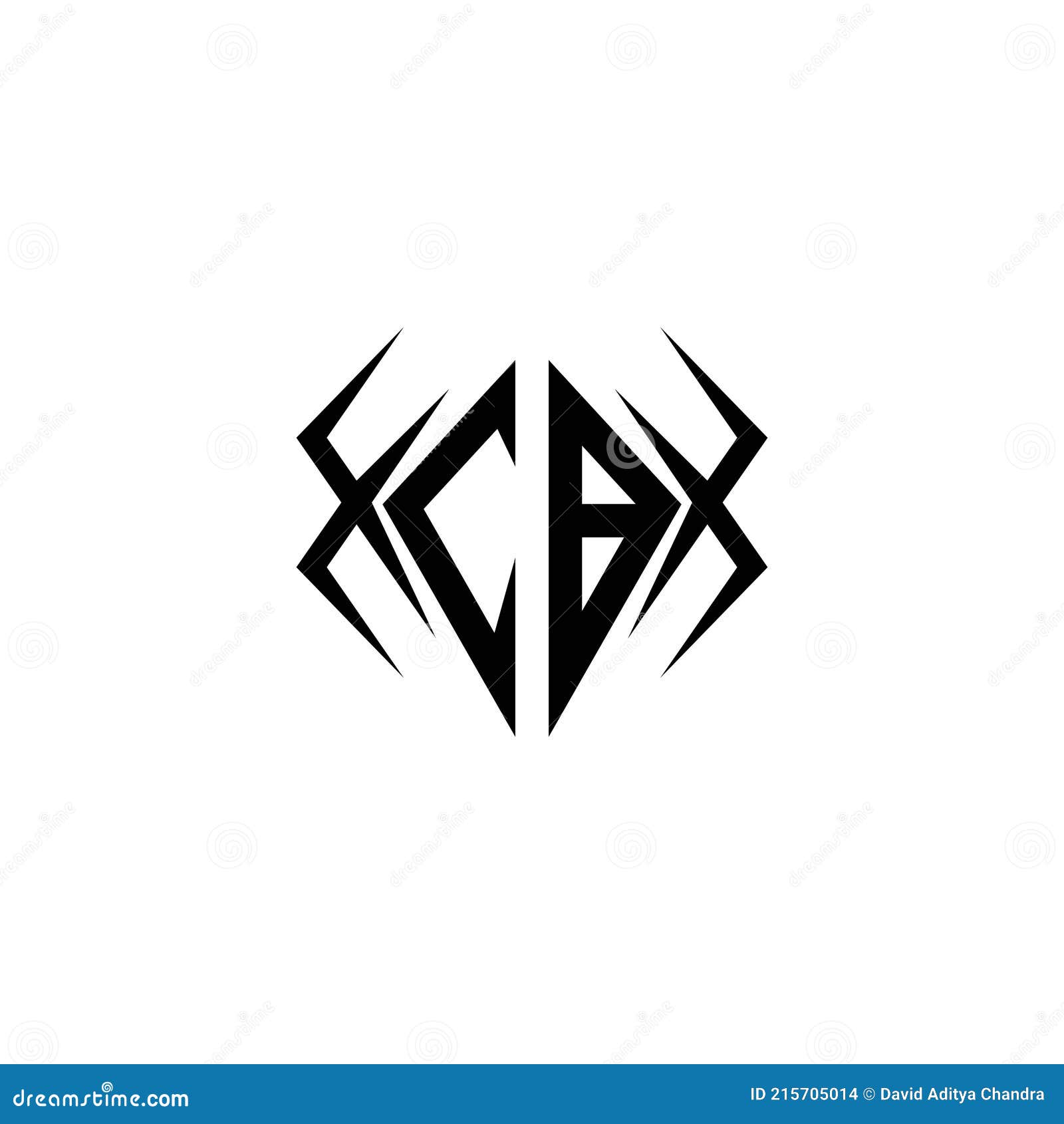 Initial CB Logo Design with Cool Style, Logo Business Branding Stock ...